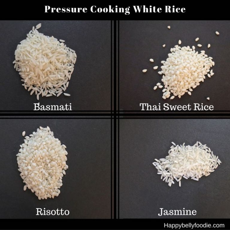 How to Pressure Cook Different Types of Rice Part I ~ White Rice ...