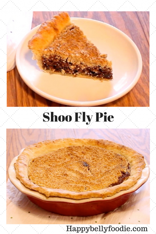 Shoo Fly Pie - Happy Belly Foodie